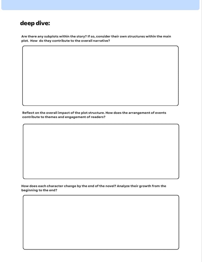 Worksheet Bundle - Etsy