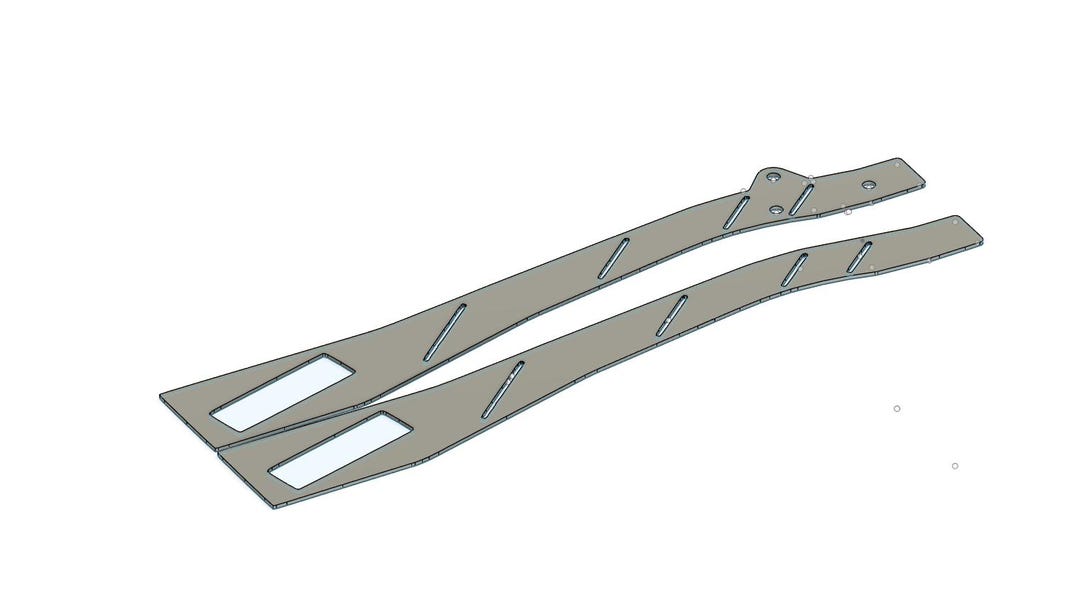 Toyota SAS Frame Reinforcement Plates DXF Files Only - Etsy
