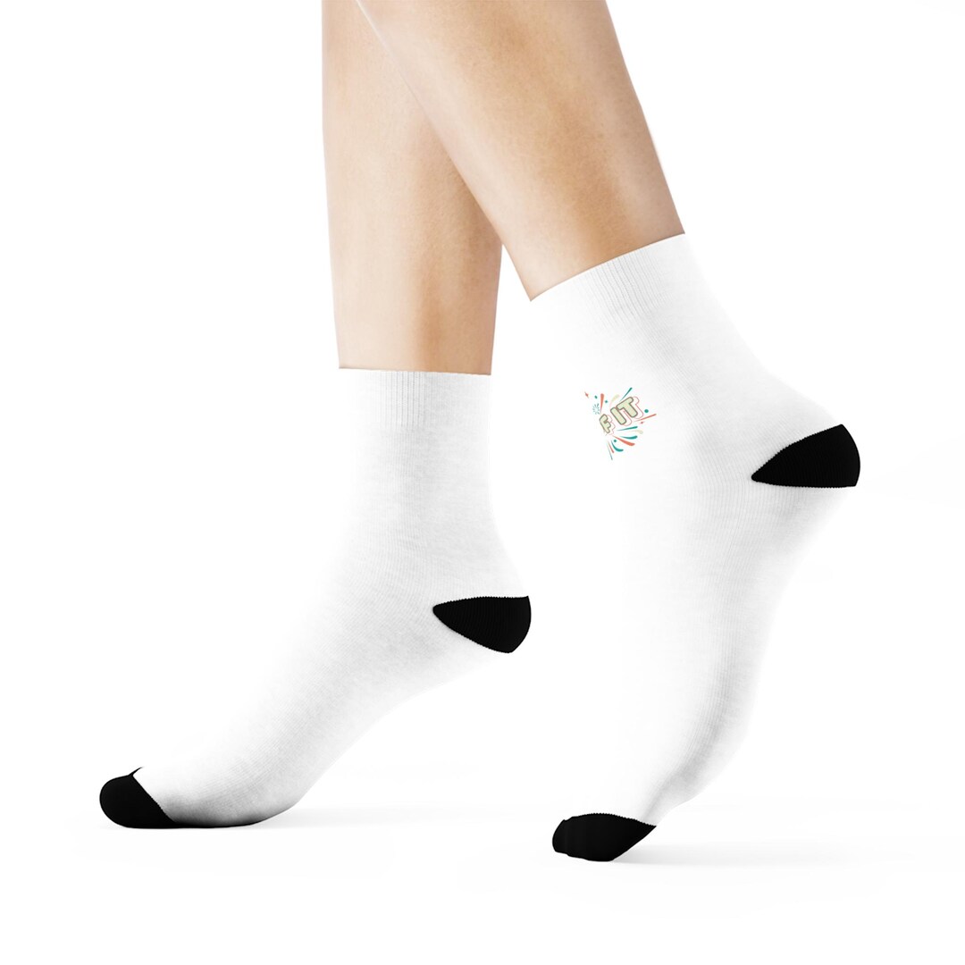 BOOF IT Attitude Socks | Crew Socks, Bold Printed Statement, Funny ...