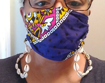 Cowrie Shell Mask - Etsy
