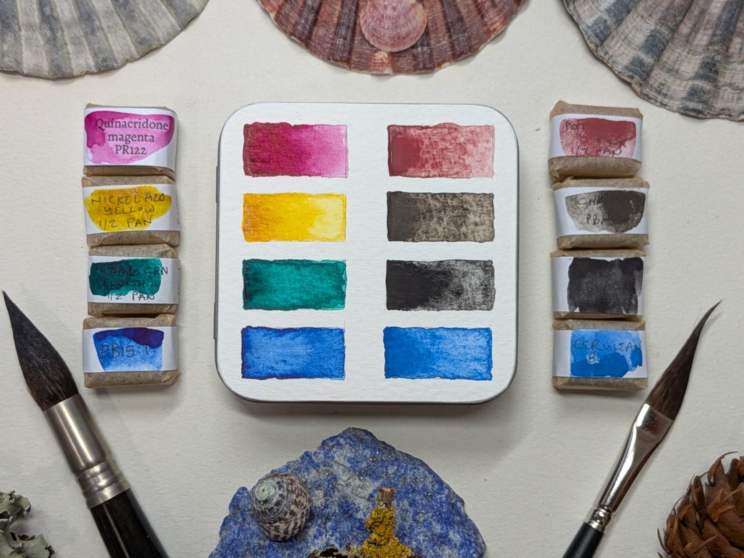 Make Your Own Granulations: 8 Granulating & Transparent Watercolours ...