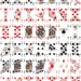 UNCUT SHEET Cryptic Cards Full Deck Uncut Sheet Playing Card Art of ...