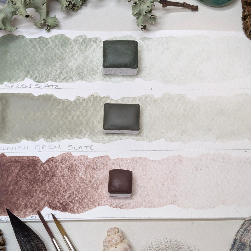 Paintings on Slate - Etsy