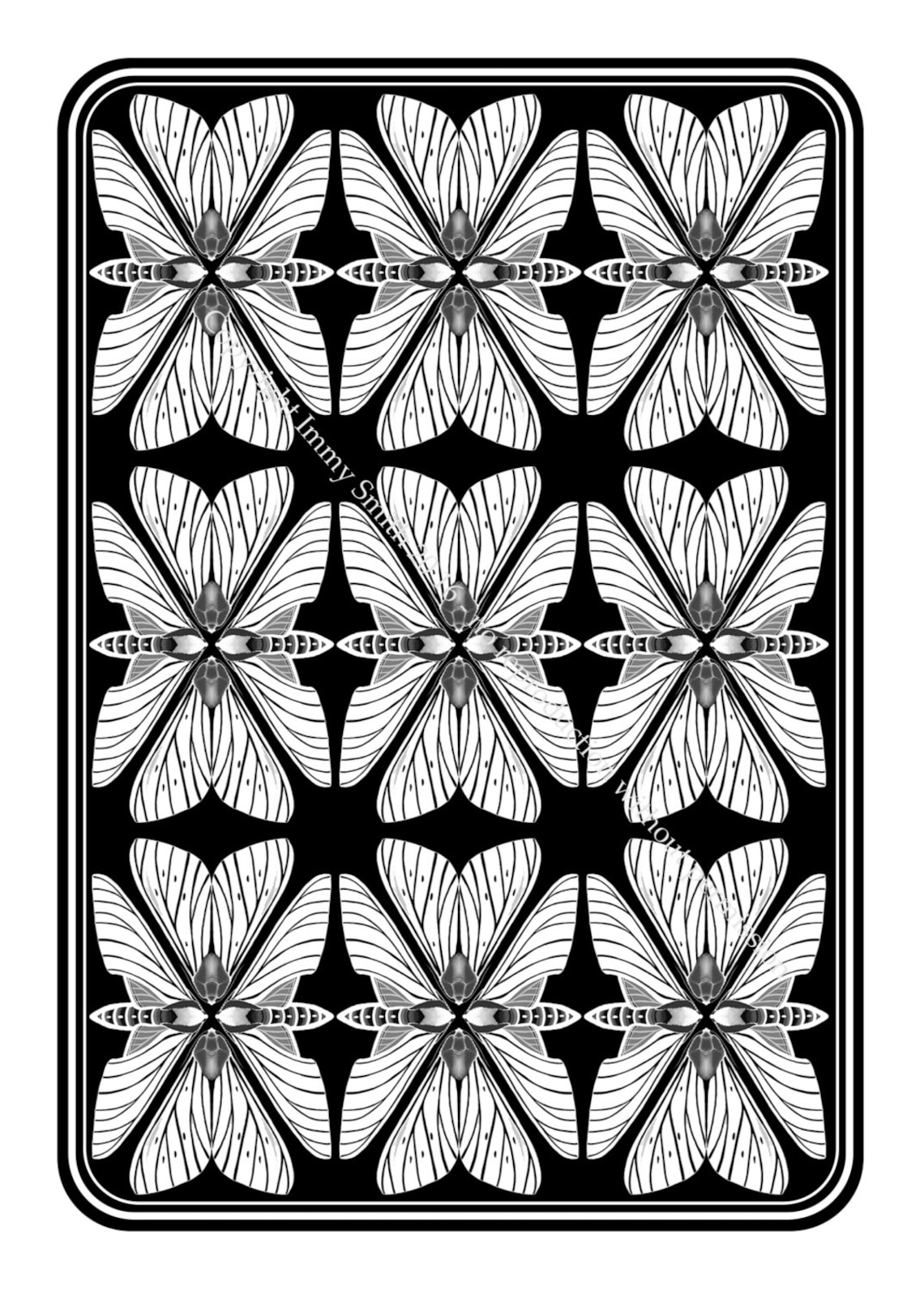 UNCUT SHEET - Cryptic Cards Full Deck Uncut Sheet - Playing Card Art of ...