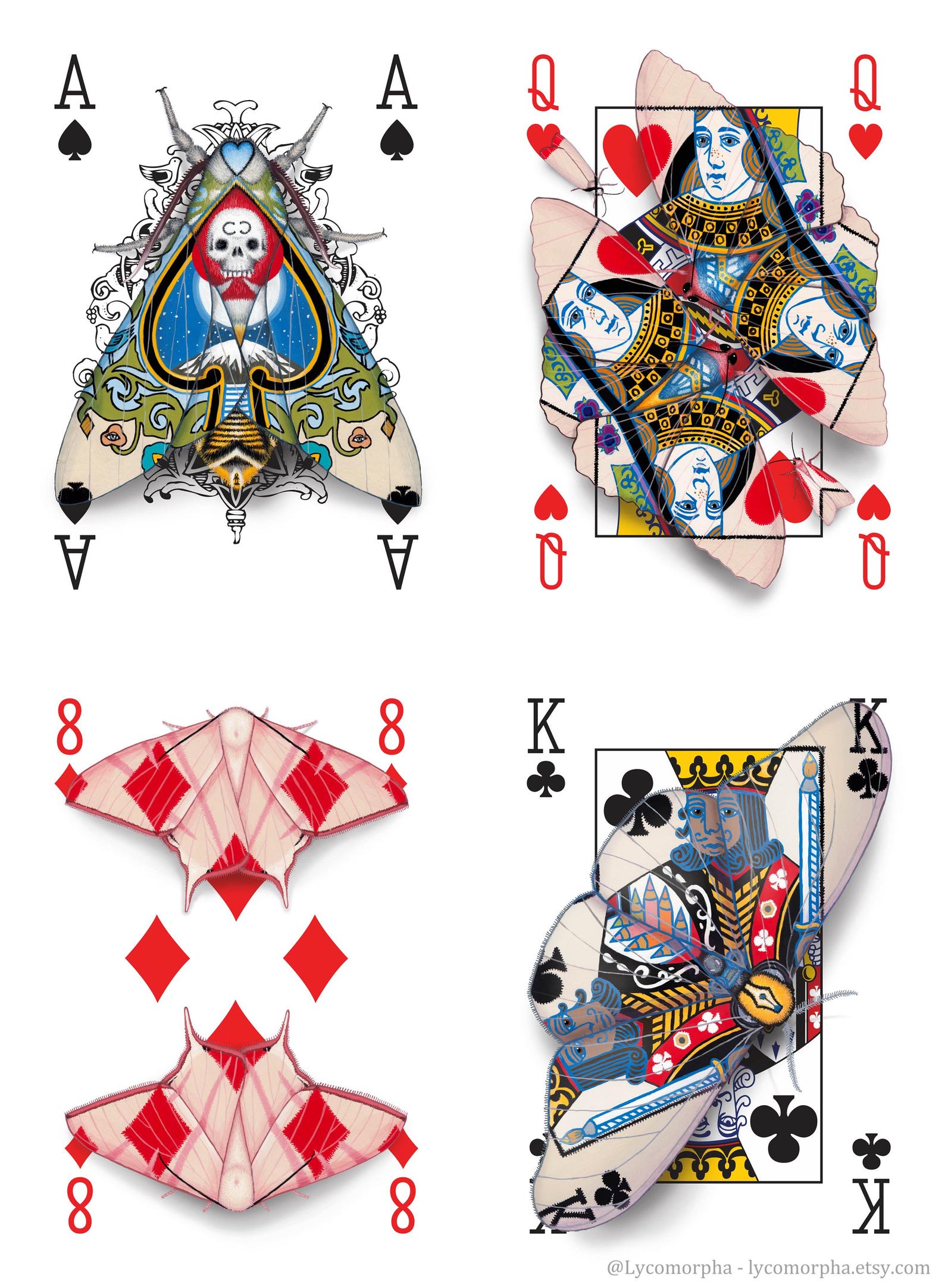 A4 & A3 Cryptic Card Matte Prints (limited Edition) - Cryptic Cards ...