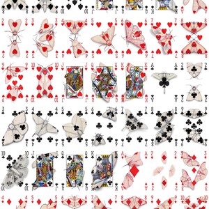 UNCUT SHEET - Cryptic Cards Full Deck Uncut Sheet - Playing Card Art of ...