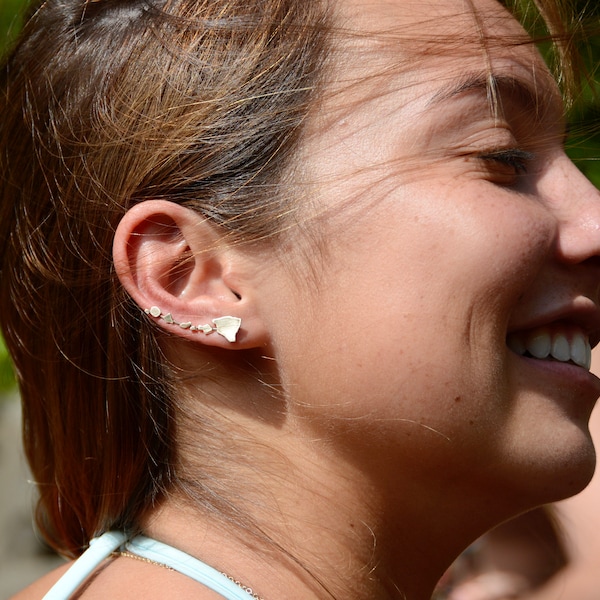 Island Studs - Etsy
