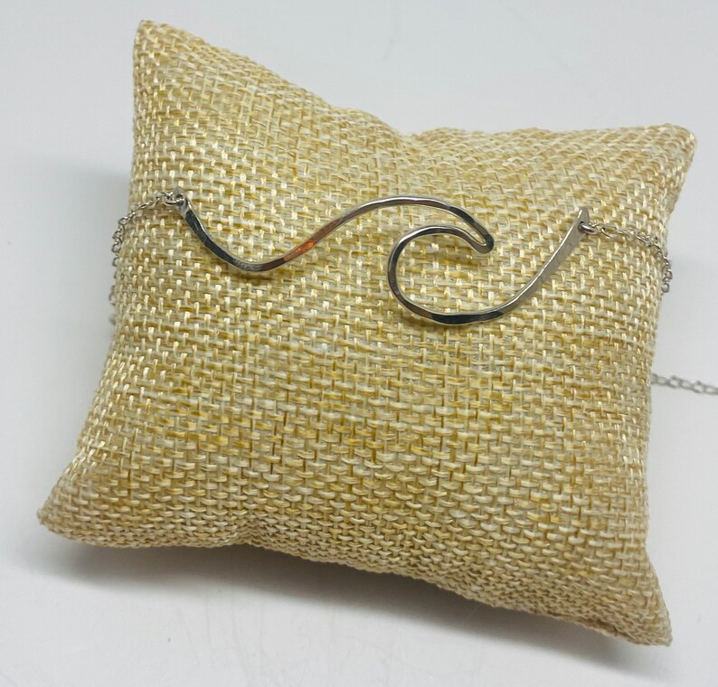 Wave Bracelet Sterling Silver | Etsy