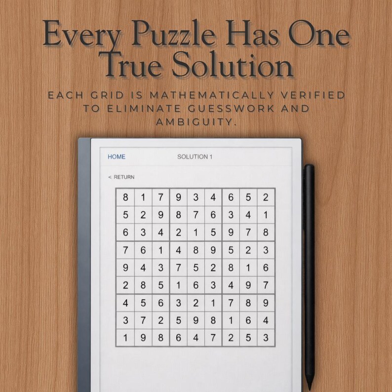 1,000 Sudoku for Remarkable 2/pro & Supernote | Ultimate Volume 1 ...