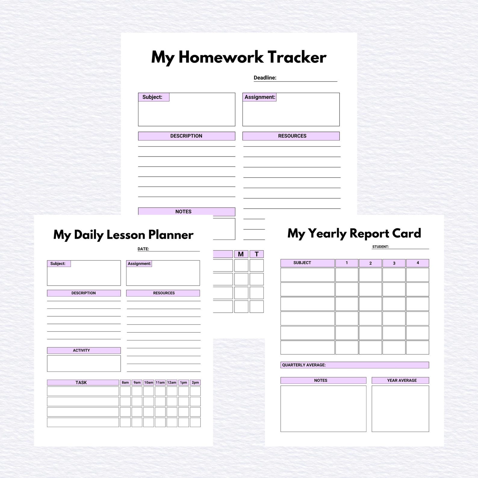 PLR Teacher Planner, Monthly & Weekly Lesson Planner - Etsy