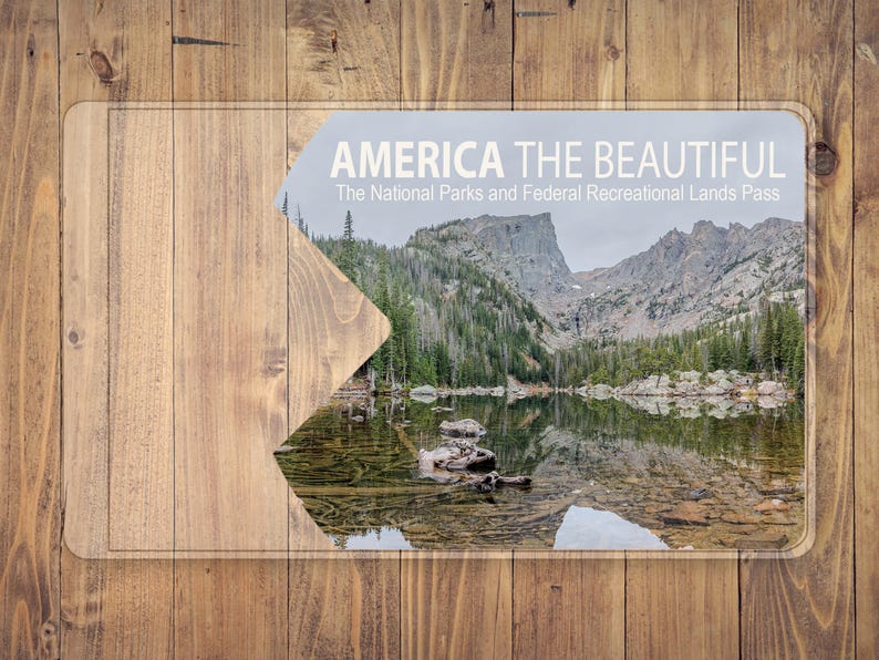 National Parks Pass, America the Beautiful Pass Cover Sleeve - All ...
