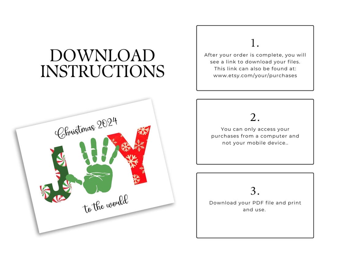 Christmas Handprint Craft, Handprint Keepsake, Daycare Activity ...