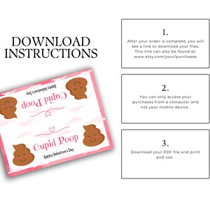 Cupid Poop Sandwich Bag Toppers, Cupid Poop Treat Toppers, Valentine's ...