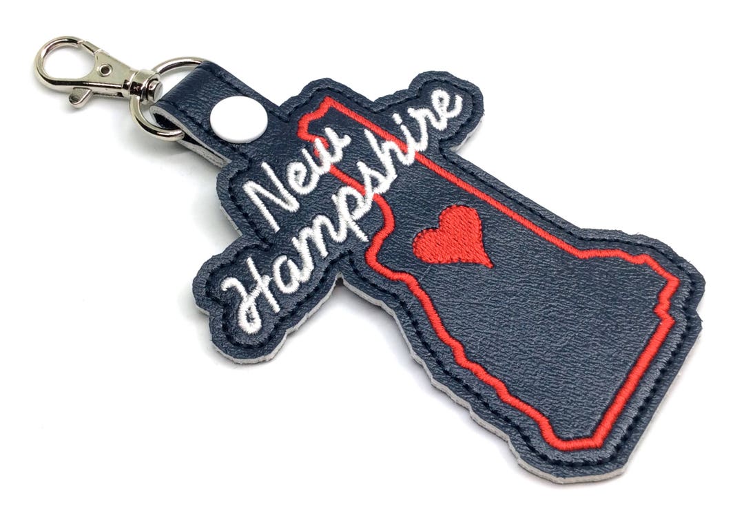 New Hampshire State Snap Tab - DIGITAL DOWNLOAD - in the Hoop ...