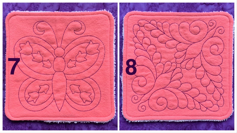 In the Hoop Table Napkins in TWO Sizes 6x6 and - Etsy Denmark