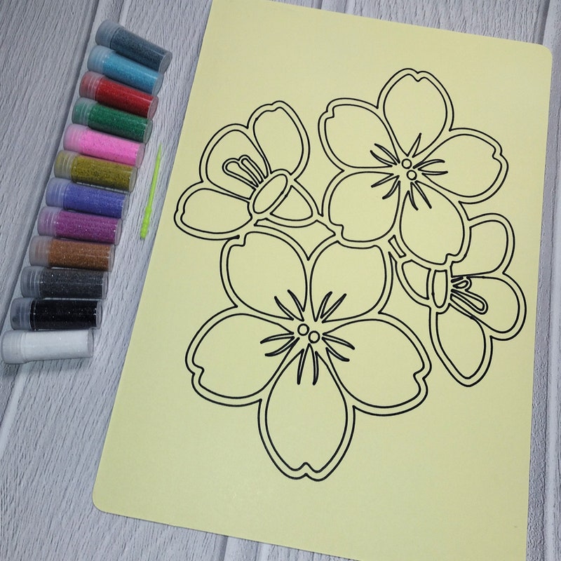 Sand Sticker Art Kit - Etsy UK