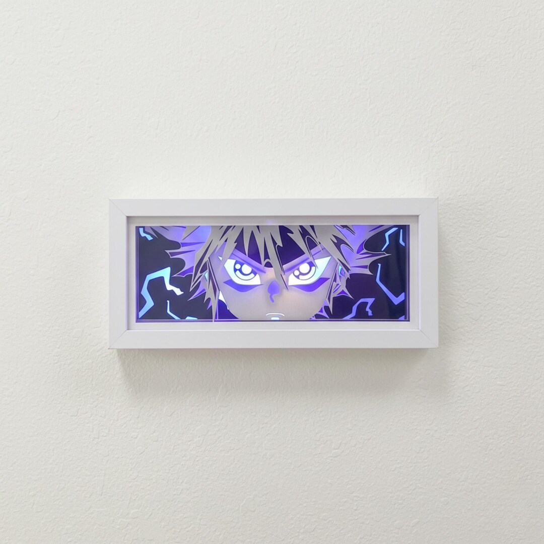 Anime Lightbox – 3D Paper Cut Shadow Box Powered With LED RGB Colors ...