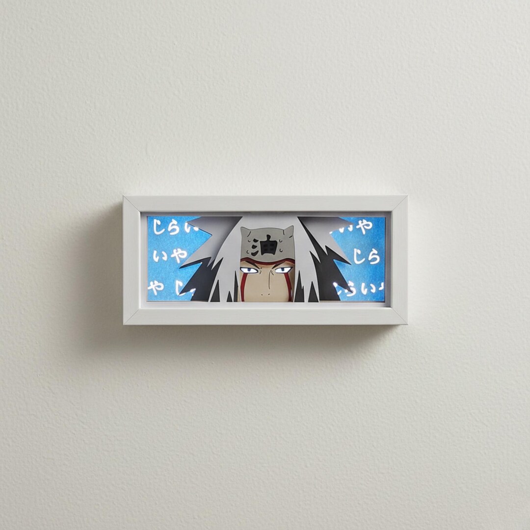 Anime Lightbox – 3D Paper Cut Shadow Box Powered With LED RGB Colors ...