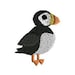 Mini Puffin Machine Embroidery Design-instant DOWNLOAD - Etsy