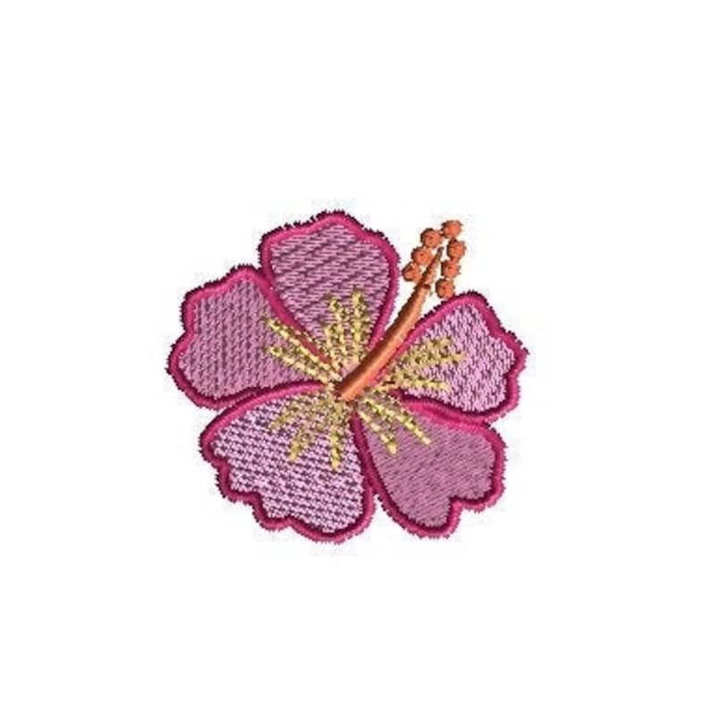 Hibiscus Embroidery - Etsy