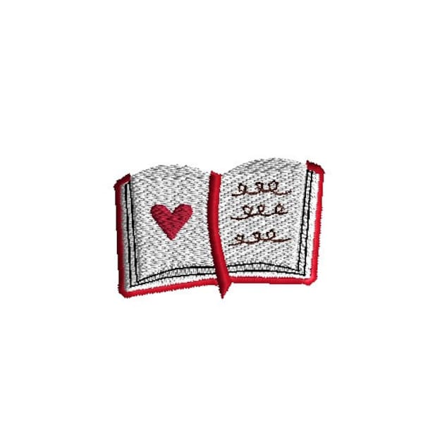 Reading Embroidery Design - Etsy