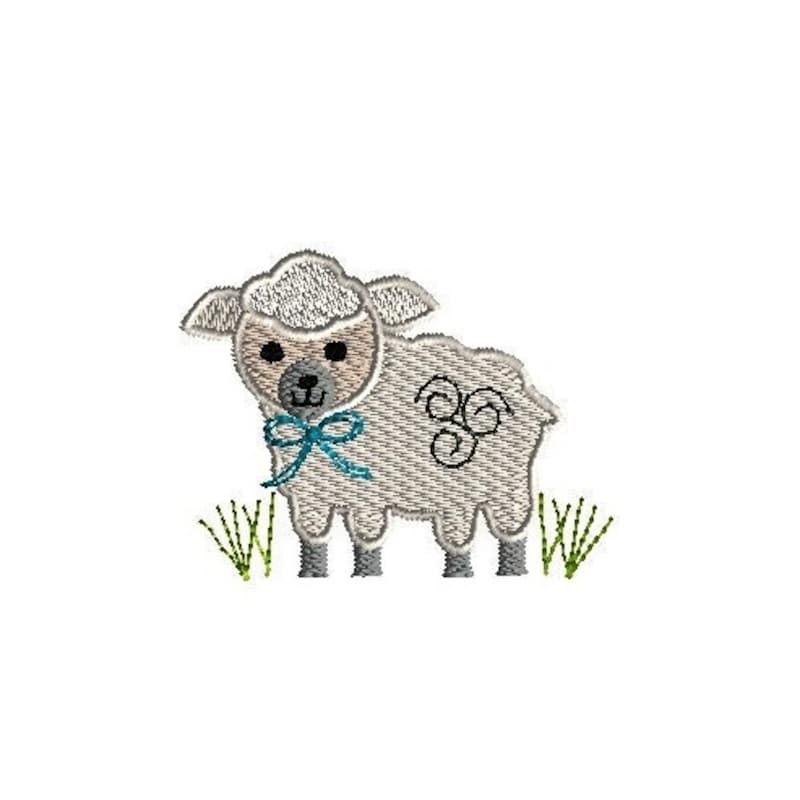 Lamb Embroidery - Etsy