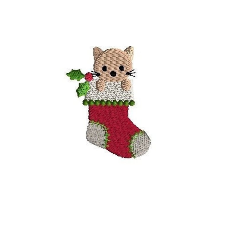 Kitten Stocking Mini - Etsy