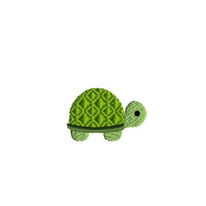 Mini Turtle 2 Machine Embroidery Design-instant DOWNLOAD - Etsy