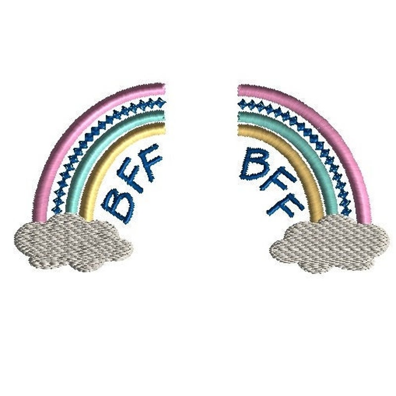 Friends Embroidery Design - Etsy