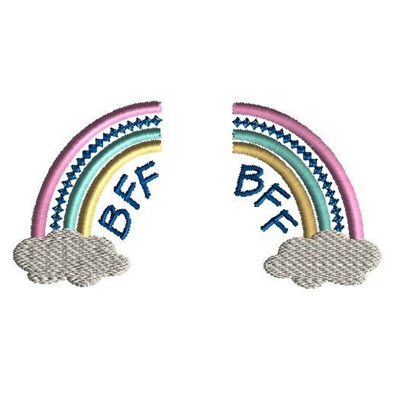 Friends Embroidery Design - Etsy