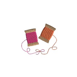 Mini Sewing Set Machine Embroidery Design Set-instant DOWNLOAD - Etsy