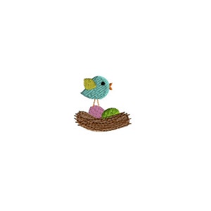 Mini Spring Easter Machine Embroidery Design Set-instant DOWNLOAD - Etsy
