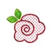 Rose Applique Machine Embroidery Design-instant DOWNLOAD | Etsy
