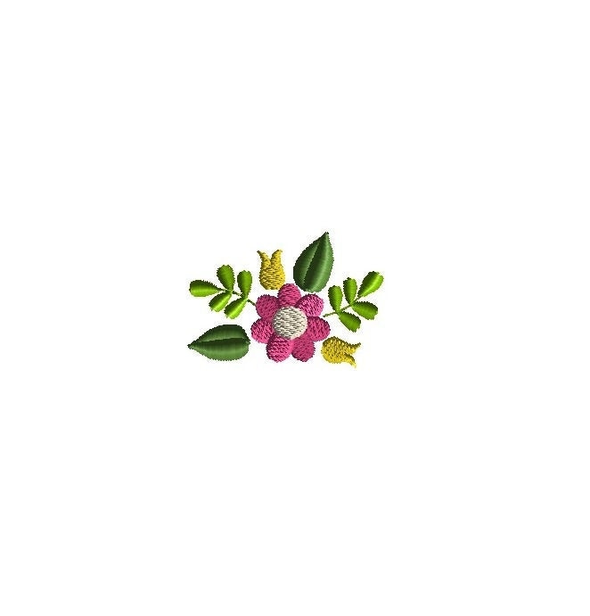Mini Floral Machine Embroidery Design-instant DOWNLOAD - Etsy