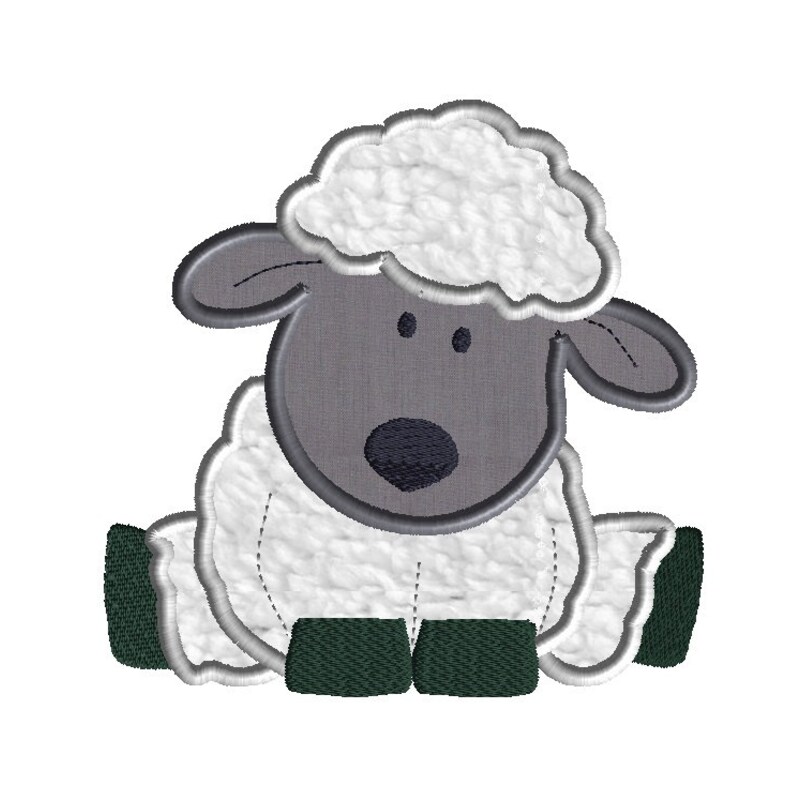 Sheep Applique - Etsy