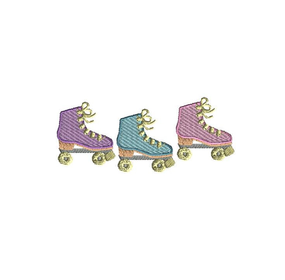 Mini Roller Skate Machine Embroidery Design-instant DOWNLOAD - Etsy