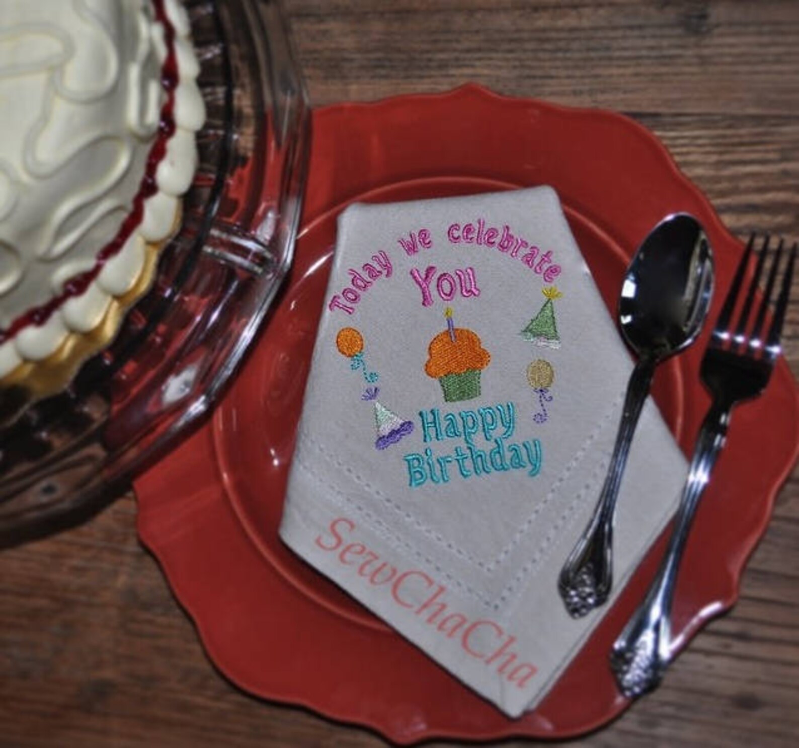 Mini Birthday Machine Embroidery Designs-instant DOWNLOAD - Etsy