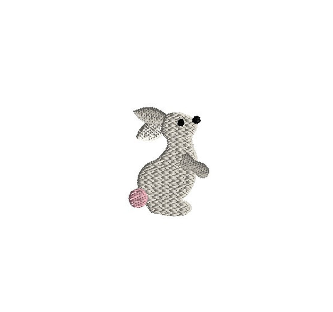 Mini Rabbit Machine Embroidery Design-instant DOWNLOAD - Etsy