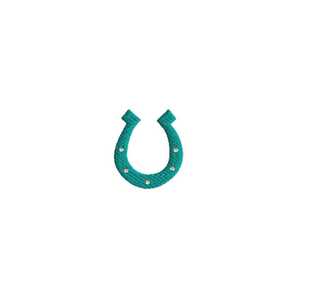 Mini Horseshoe Machine Embroidery Design-instant DOWNLOAD-3 Sizes - Etsy