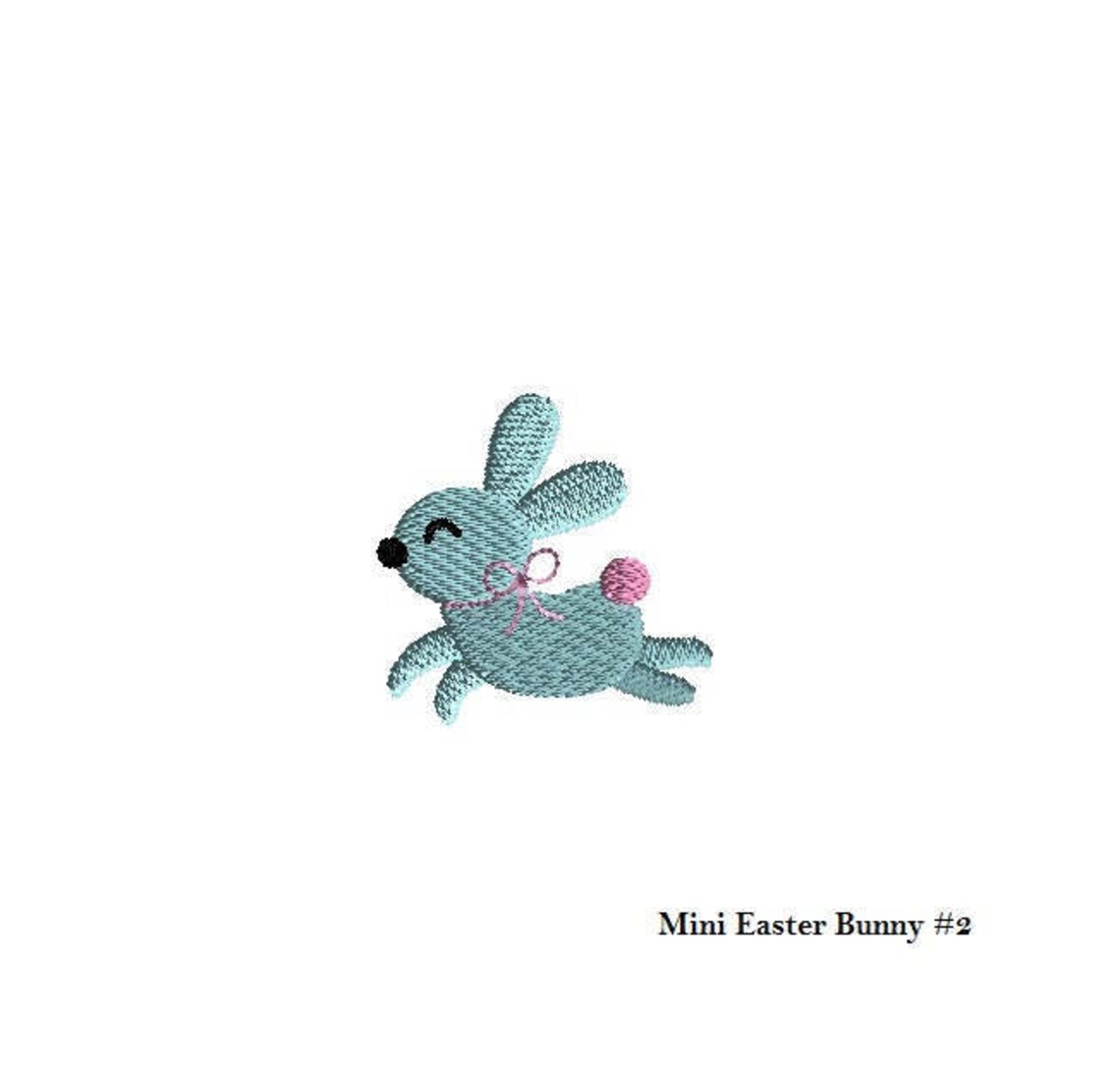 Mini Easter Bunny and Egg Machine Embroidery Design - Etsy