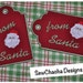 Mini Santa Face Machine Embroidery Design-instant DOWNLOAD - Etsy