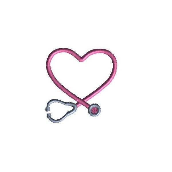 Stethoscope Embroidery Design - Etsy