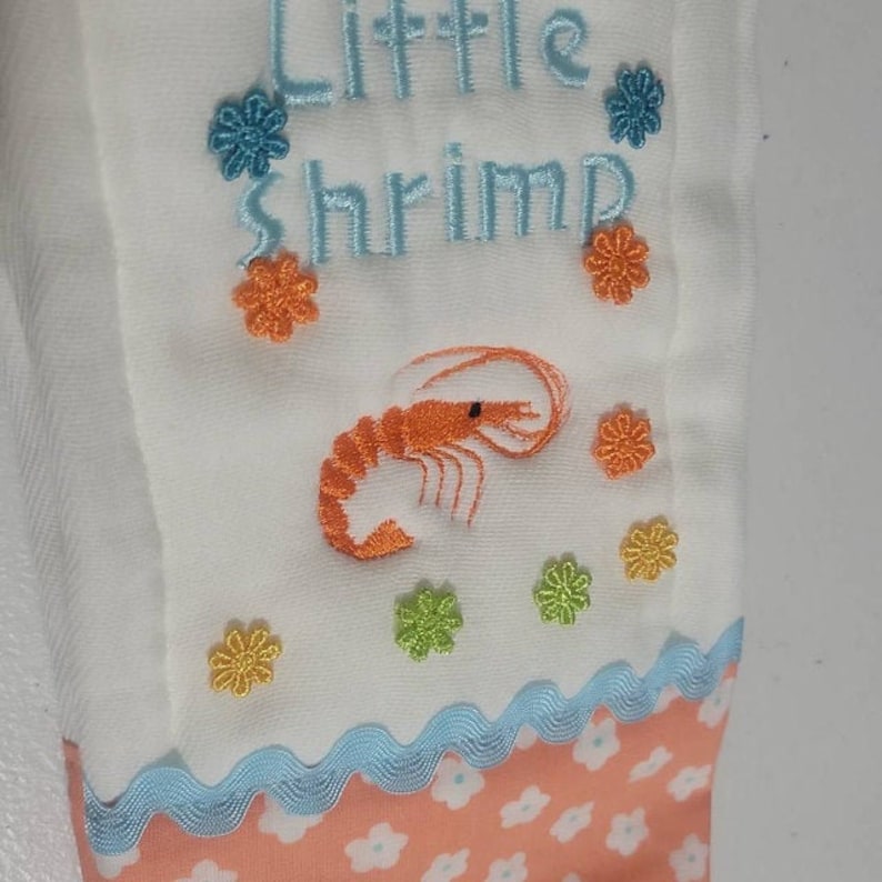 Mini Shrimp Machine Embroidery Design-instant DOWNLOAD - Etsy