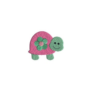 Mini Turtle Machine Embroidery Design-instant DOWNLOAD - Etsy