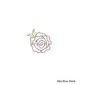 Mini Flower Stitch Machine Embroidery Design Set-instant DOWNLOAD - Etsy