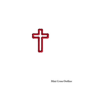 Mini Cross Machine Embroidery Design Set-instant DOWNLOAD - Etsy Australia