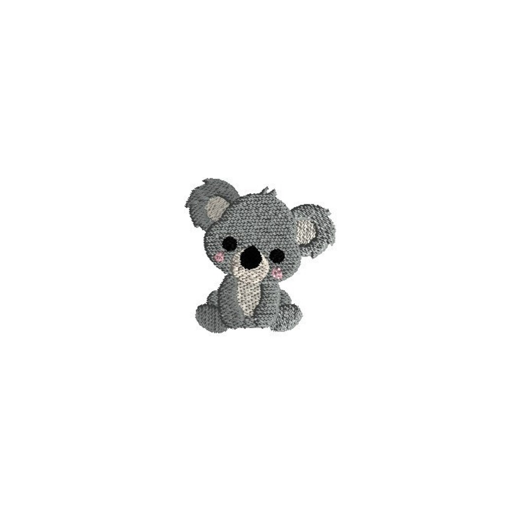 Mini Koala Machine Embroidery Design-instant DOWNLOAD - Etsy