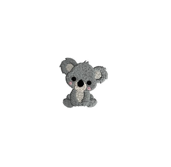 Mini Koala Machine Embroidery Design-instant DOWNLOAD | Etsy
