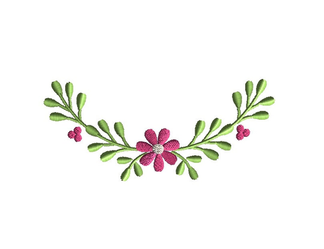 Berry Border Embroidery Design for Machine Embroidery-instant DOWNLOAD ...