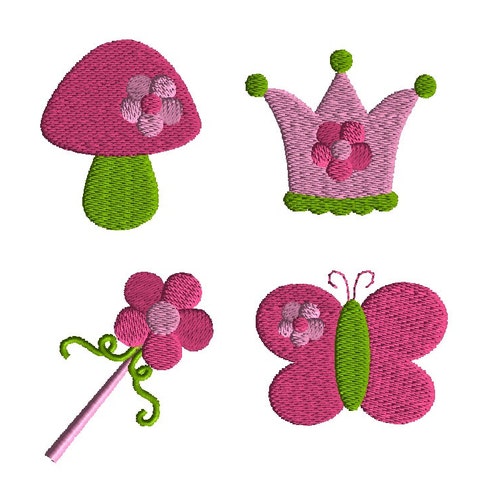 Mini Birthday Machine Embroidery Designs-instant DOWNLOAD | Etsy